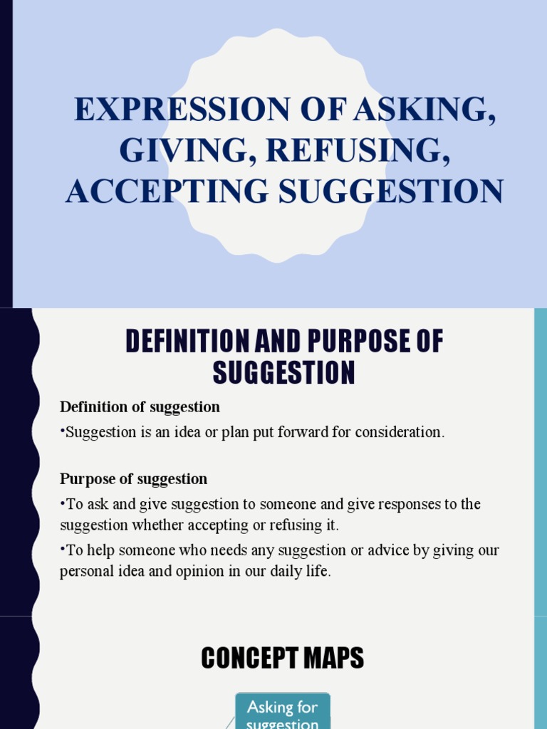 Bing - Asking - Giving - Suggestion Kelas Xi | PDF | Verb | Human ...