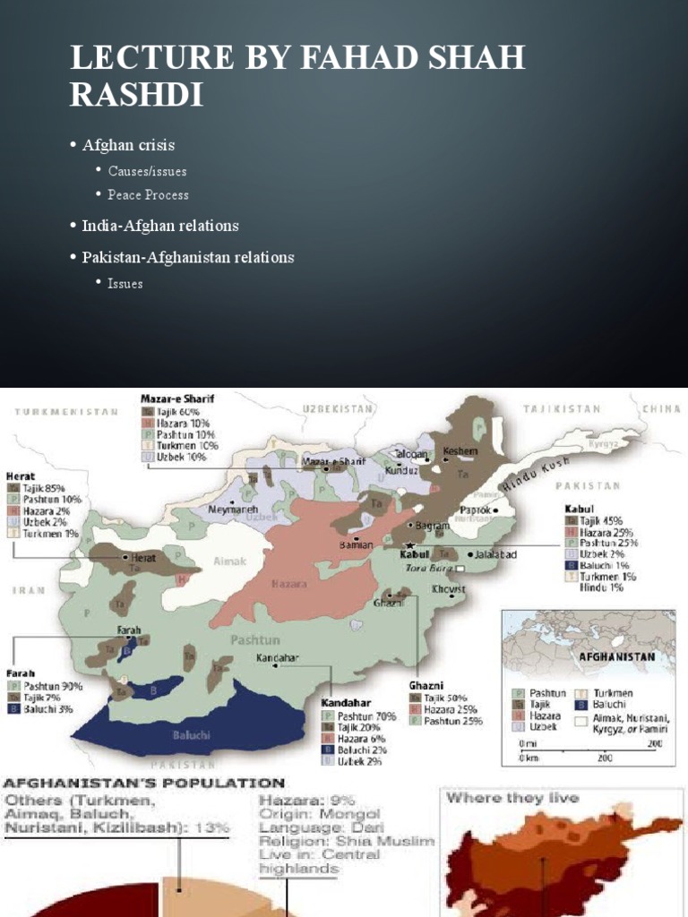 Afghan Crisis: Key Issues & Relations | PDF