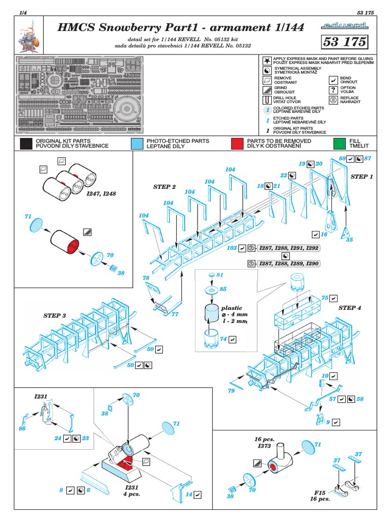 HMCS Snowberry Part1 - Armament 1/144 | PDF