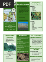 Invasive Species Wanted Poster Guide | PDF | Science & Mathematics