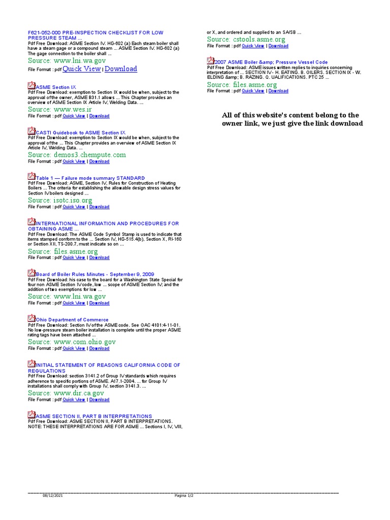 ASME IV-Definitions | PDF | Boiler