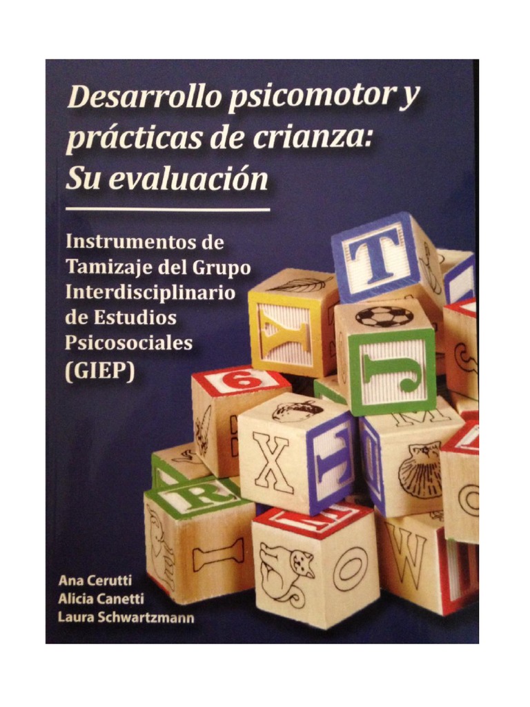 Instructivo - Pauta Breve de Tamizaje Del Desarrollo Psicomotor (GIEP) | PDF | Adultos | Color