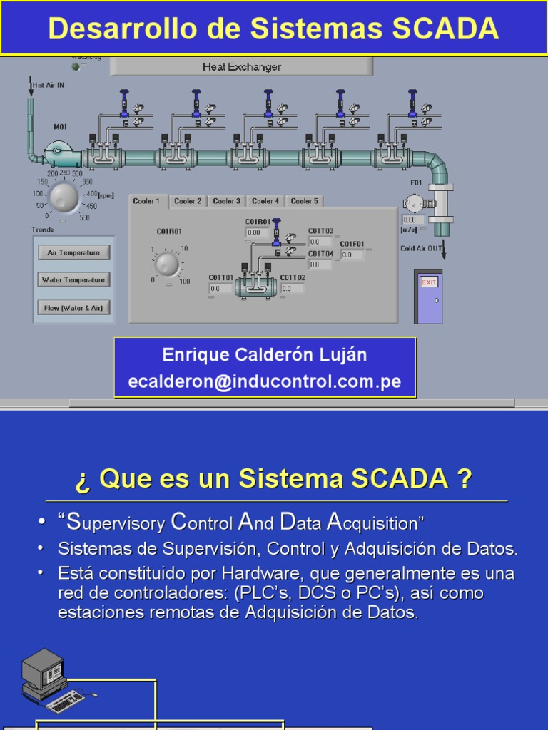 Sistemas Scada | PDF | Scada | Redes de computadoras