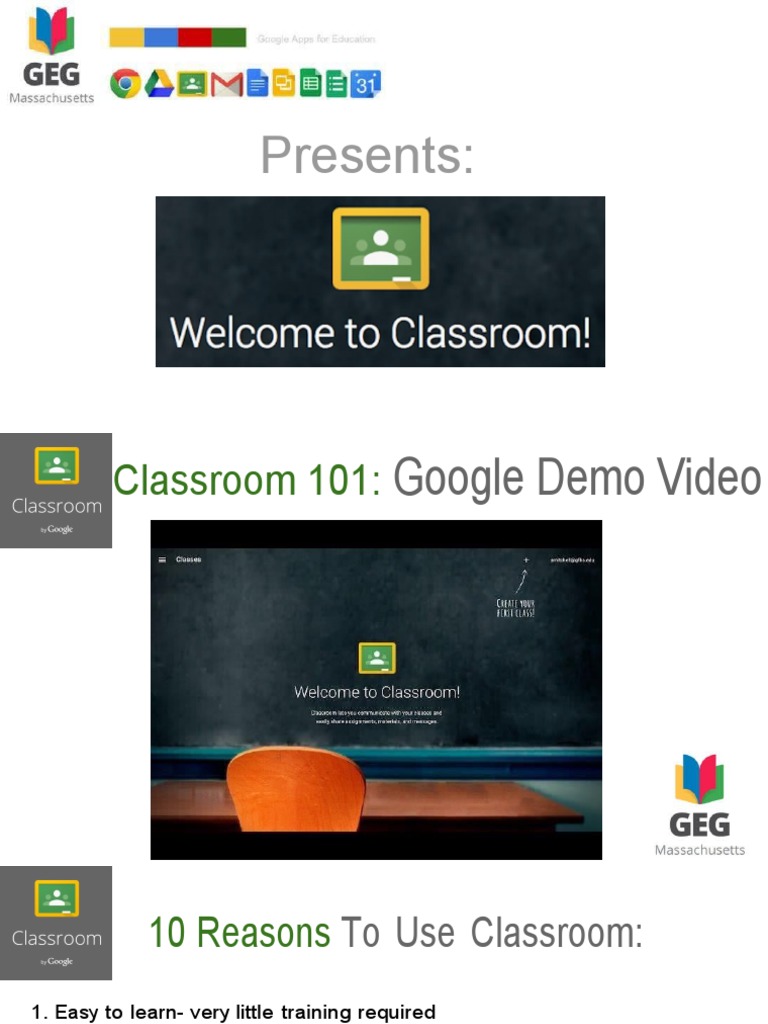 Introduction To Google Classroom | PDF | Communication | Computing