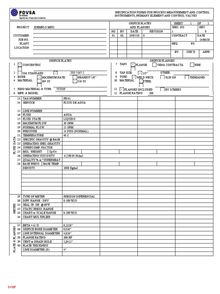 Isa S20 Forms S21 | PDF | Fluid Dynamics | Applied And ...