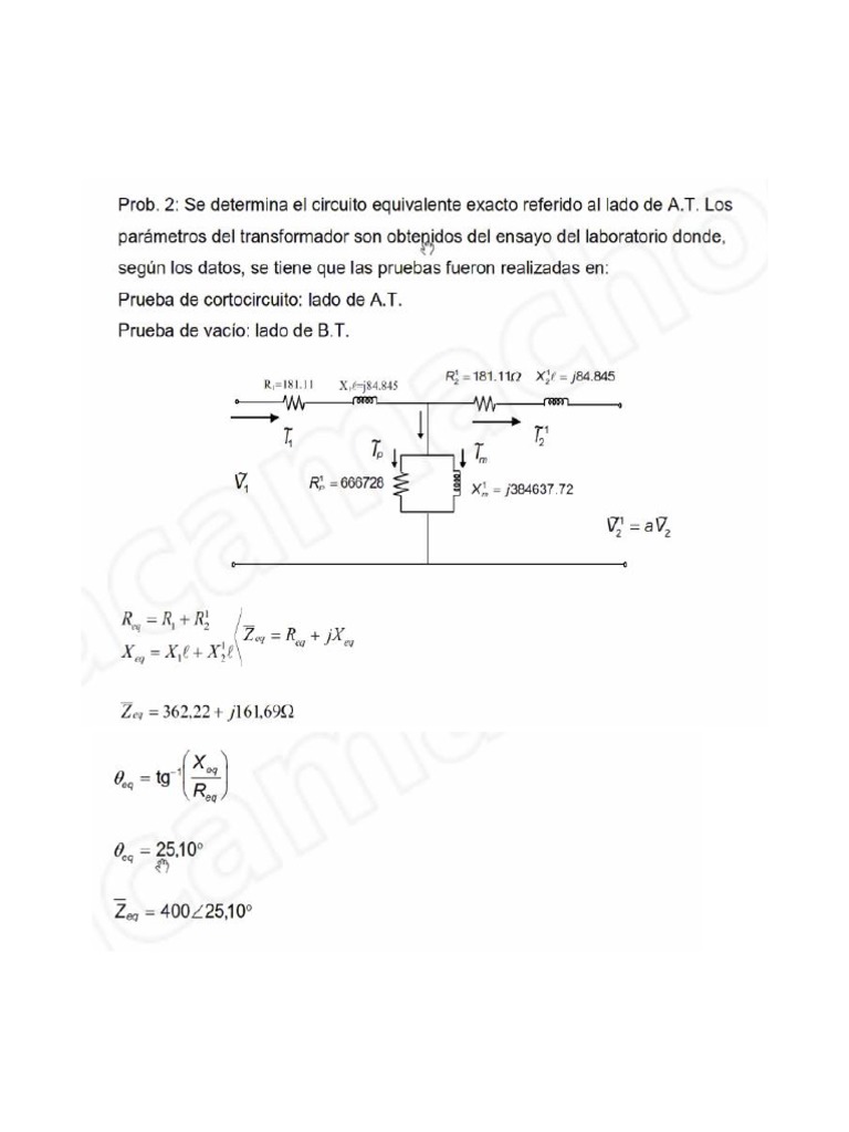 Solucionario Parcial de Máquinas 1 de La FIEE UNI | PDF