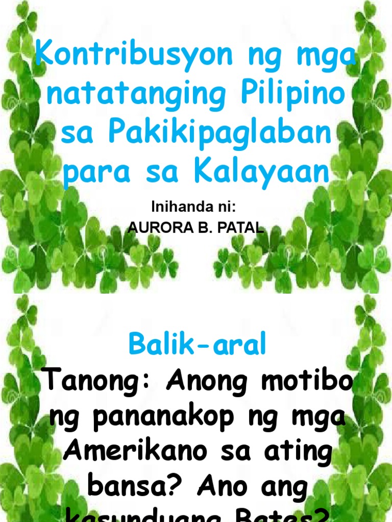 KONTRIBUSYON-NG-MGA-NATATANGING-PILIPINO-SA-PAKIKIPAGLABAN-PARA-SA-KALAYAAN