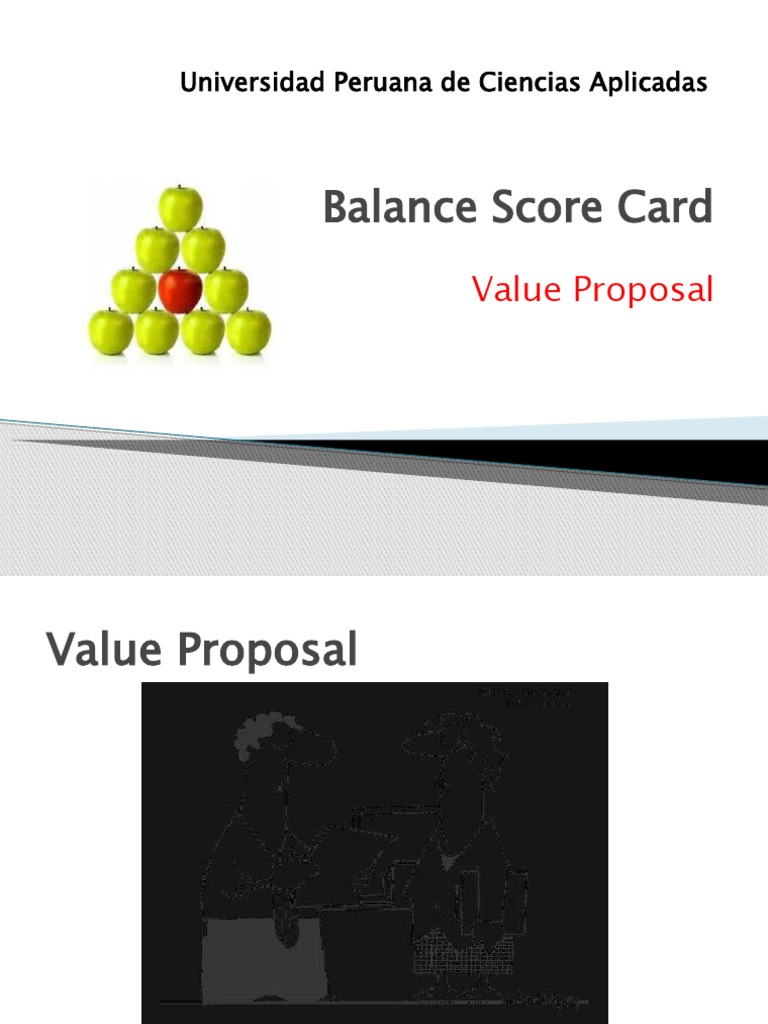 BSC Value Proposal | PDF | Retail | Electronic Business