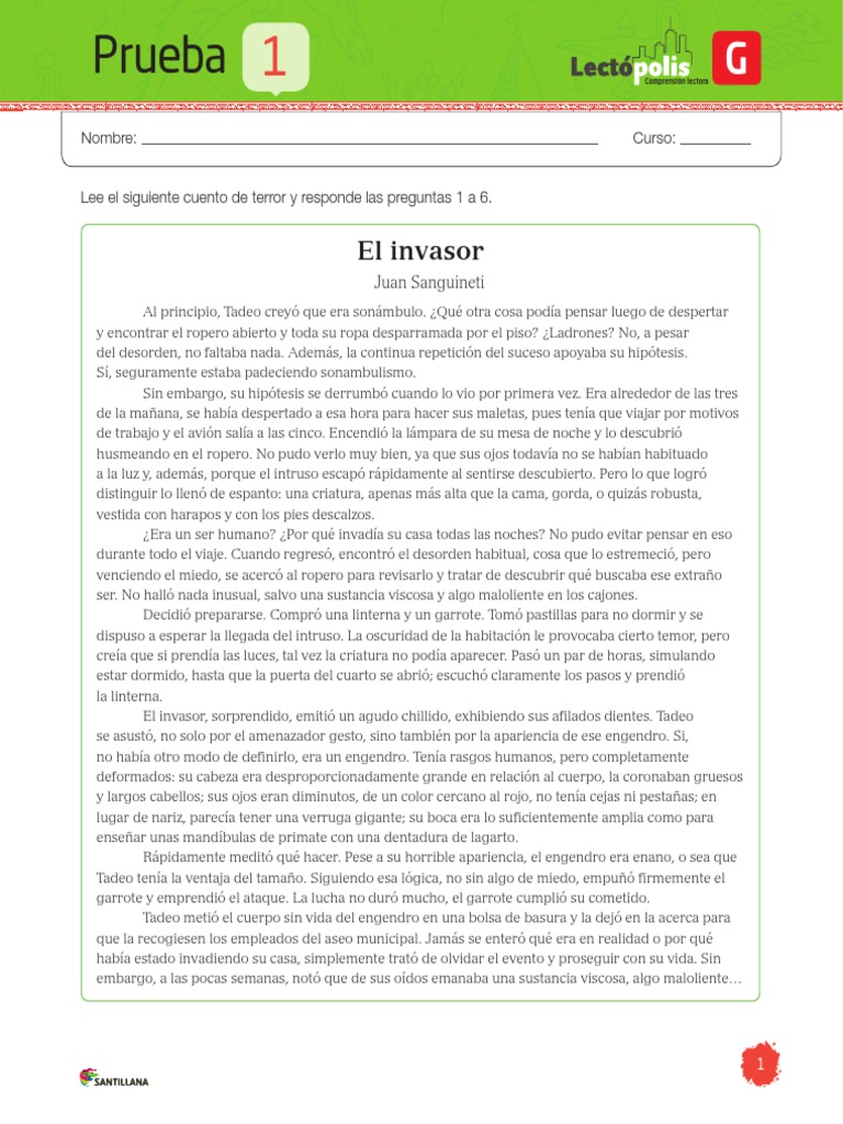 Lectopolis G Prueba 1 | PDF | Nieve | Aumento del nivel del mar