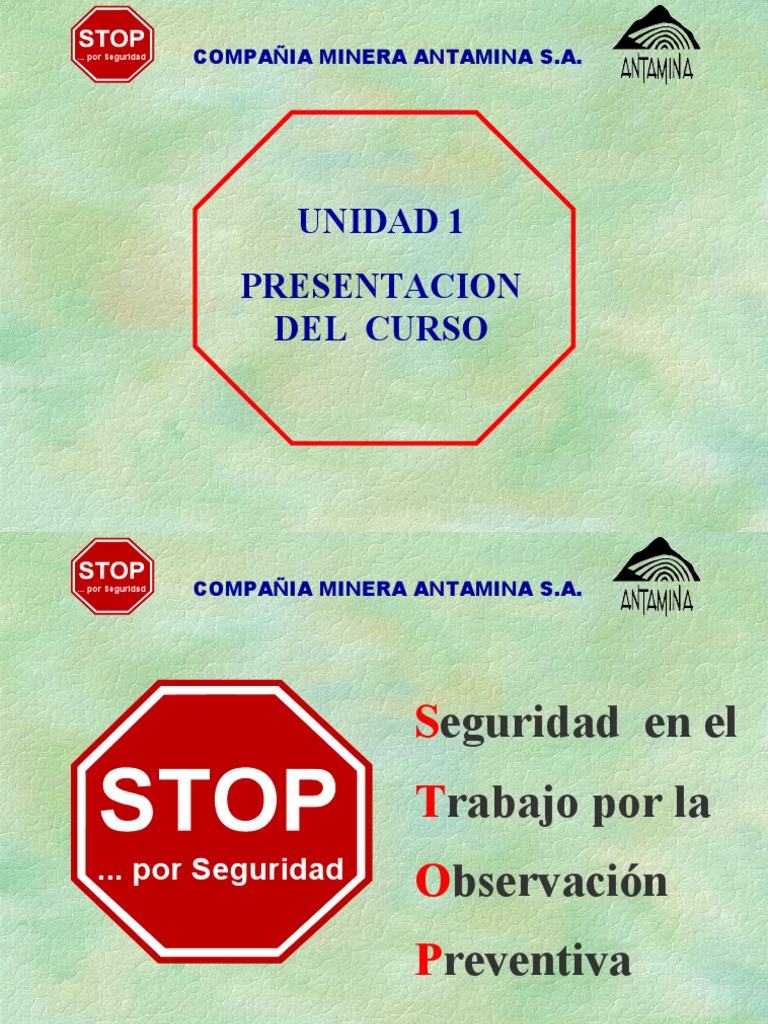 Presentacion Del Programa Stop | PDF | Naturaleza