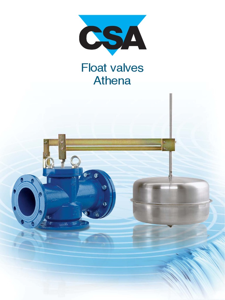 CSA Athena Float Valves | PDF | Valve | Simulation