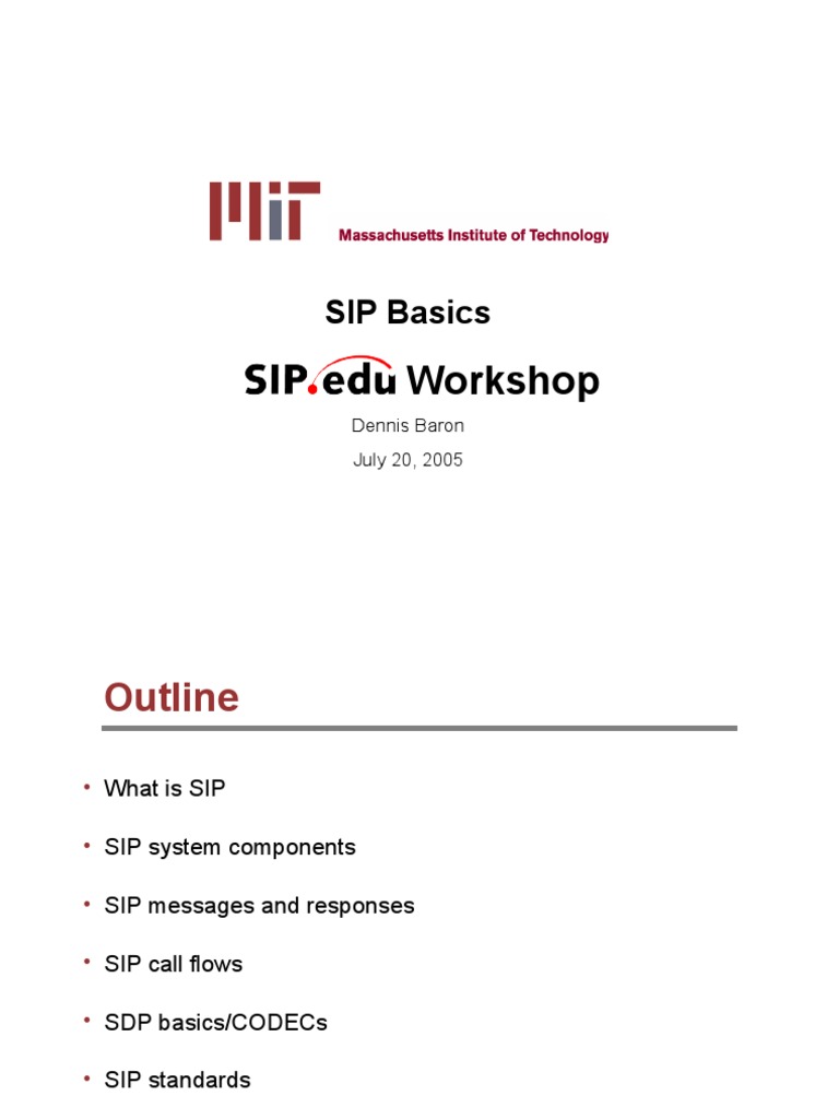 Sip SDP | PDF | Session Initiation Protocol | Telecommunications Standards