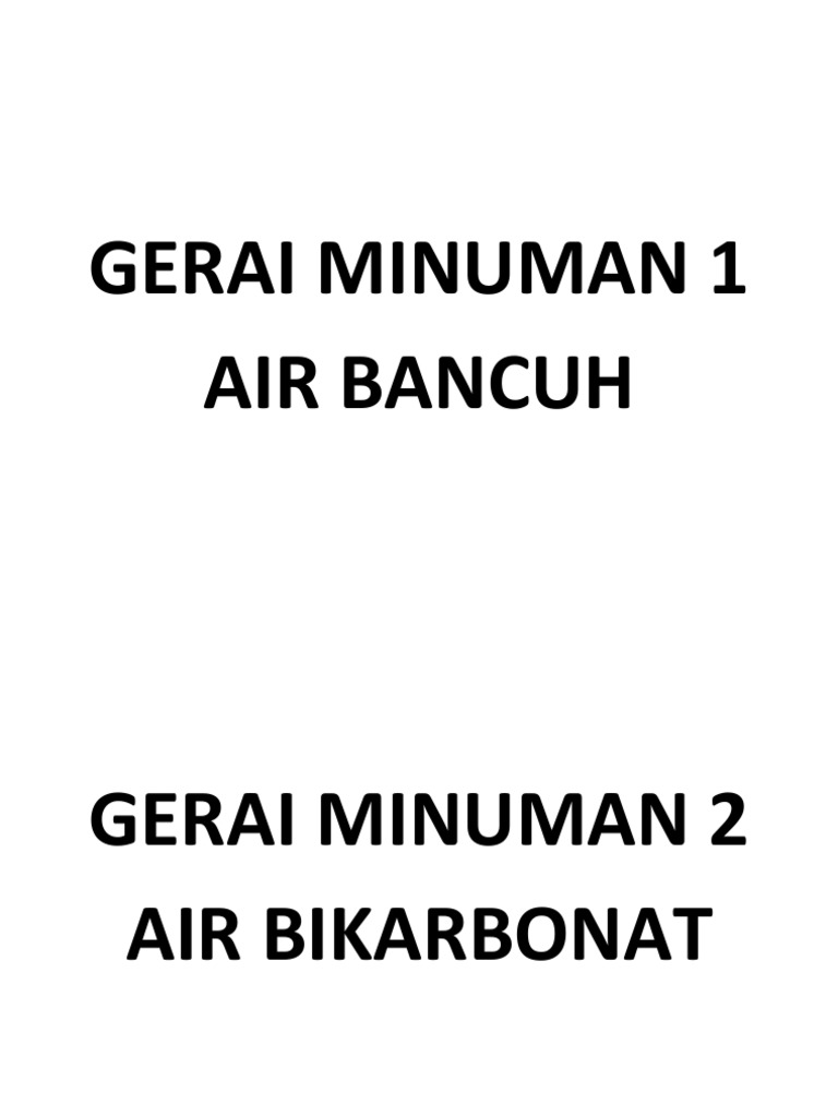 Label Hari Kantin | PDF