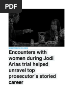 Jodi Arias Testimony Transcripts | PDF | Judiciaries | Courts