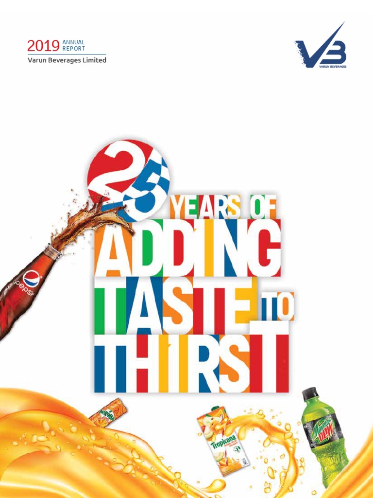 VBL Annual Report 2019 PDF | PDF | Pepsi Co | Drink