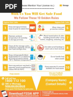 FSSAI Schedule IV Updation | PDF