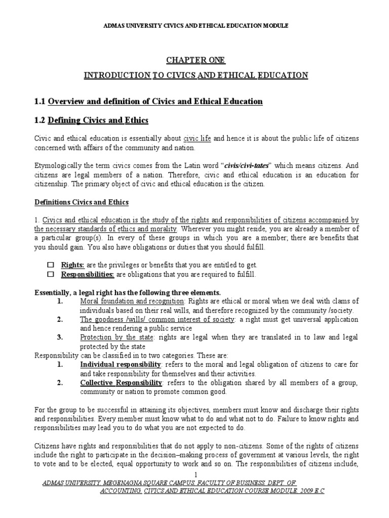 Civics Note | PDF | Sovereign State | State (Polity)