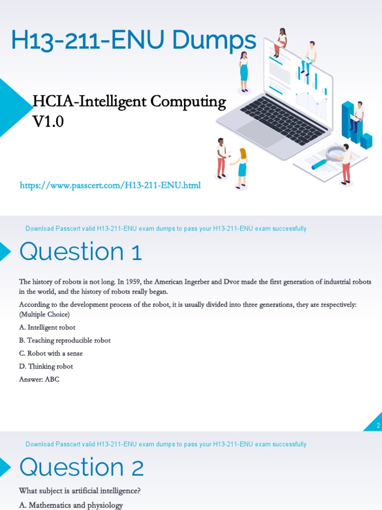H13-211-EnU HCIA-Intelligent Computing V1.0 Dumps | PDF | Artificial Intelligence | Intelligence ...