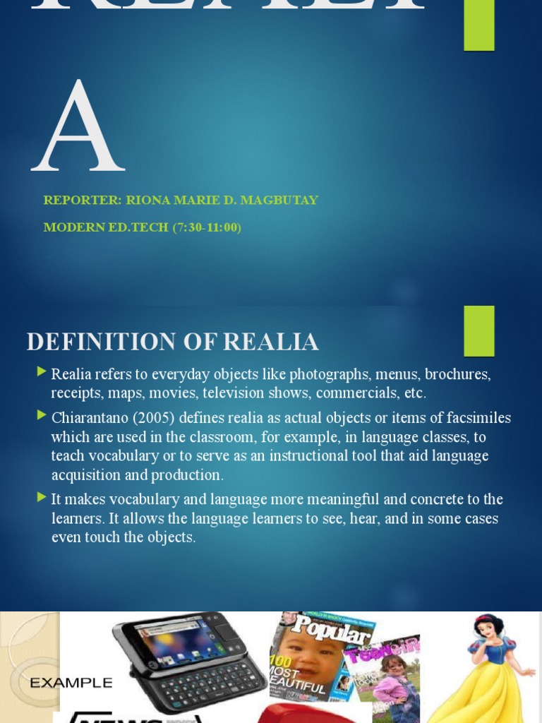 REALIA | PDF