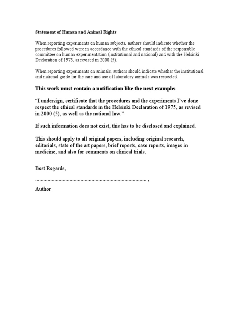 Ethical Standards for Research | PDF