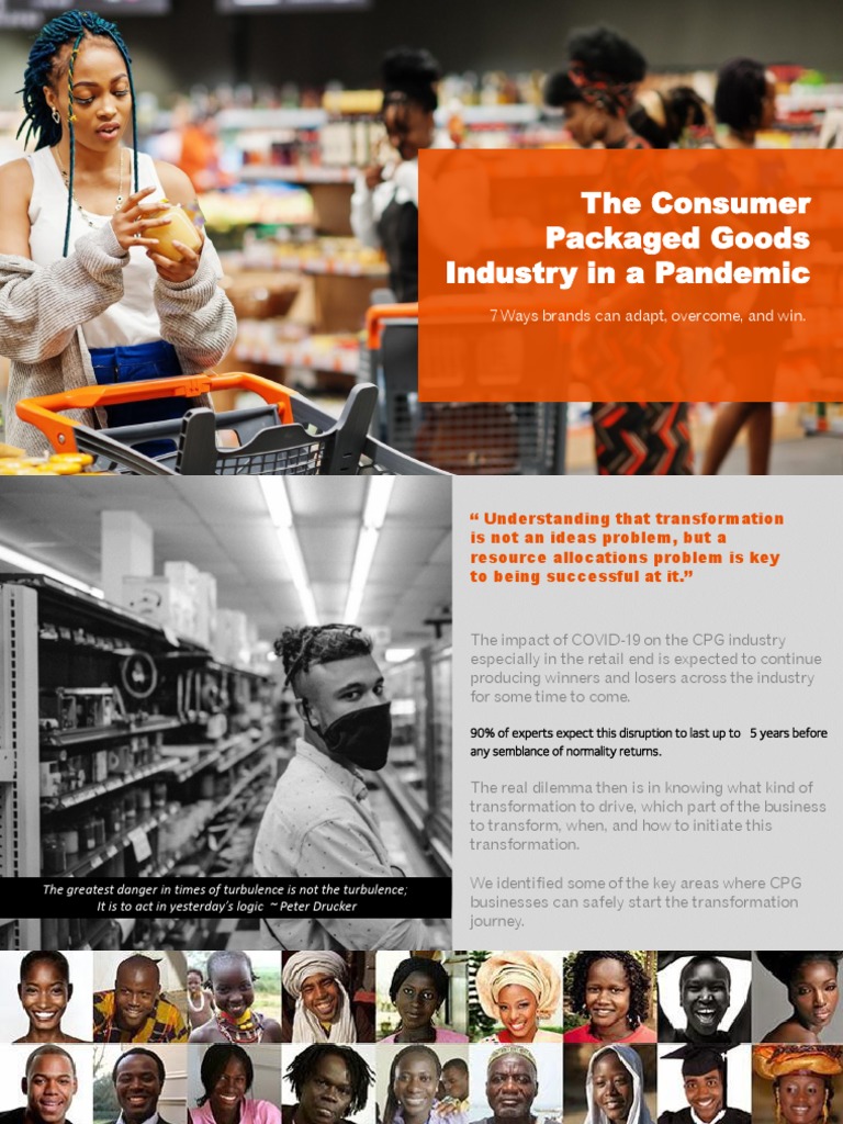 The Consumer Packaged Goods Industry in A Pandemic | PDF