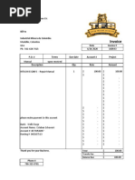 Concrete Invoice Template | PDF | Finance & Money Management