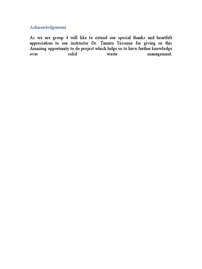 Solid Waste Management Assignment | PDF | Landfill | Anaerobic Digestion