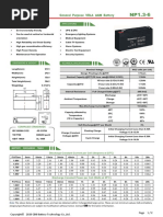 Battery Sizing Calculation | PDF | Electric Power | Watt