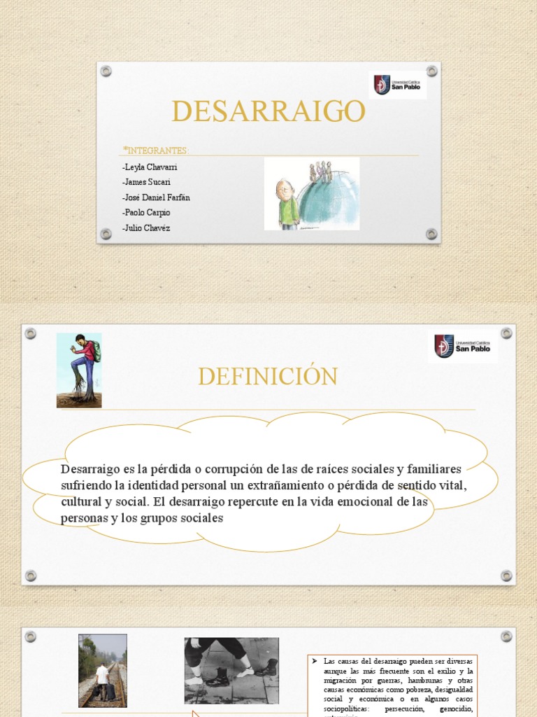 DESARRAIGO | PDF | Genocidios | Migración humana