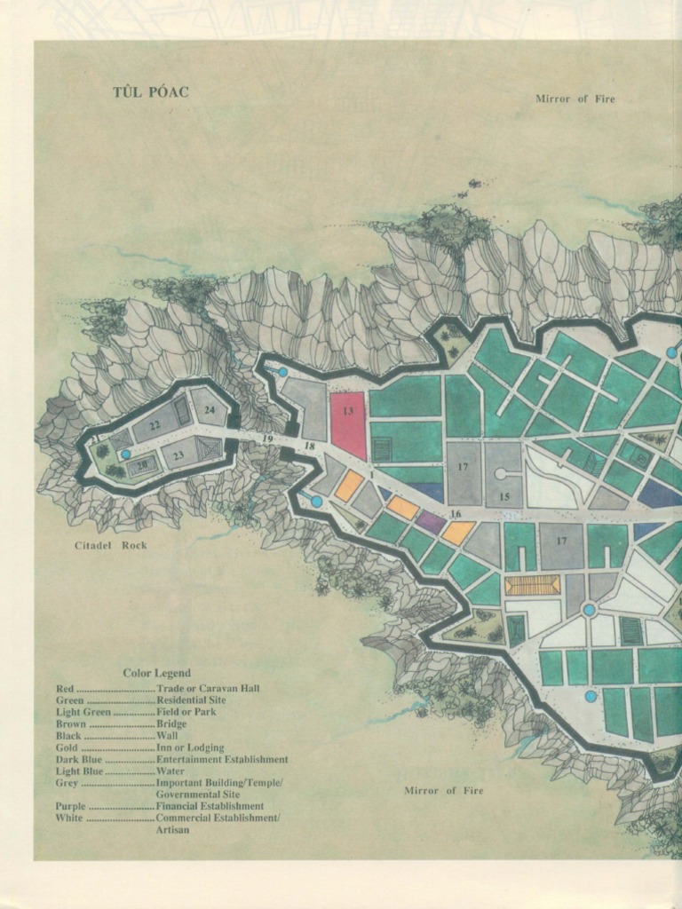 MERP - Realm - Far Harad - Map Book (1988) | PDF