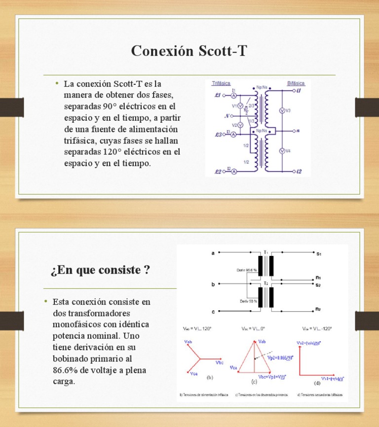 Conexión Scott T | PDF