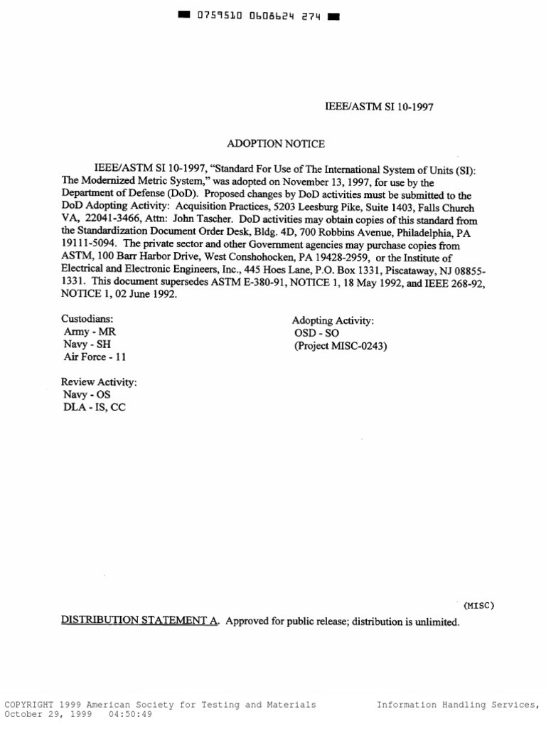 Iee-Astm - Si 10 PDF | Download Free PDF | Private Law | Mass Media