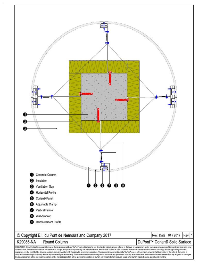 Concrete Column: Dupont™ Corian® Solid Surface | PDF