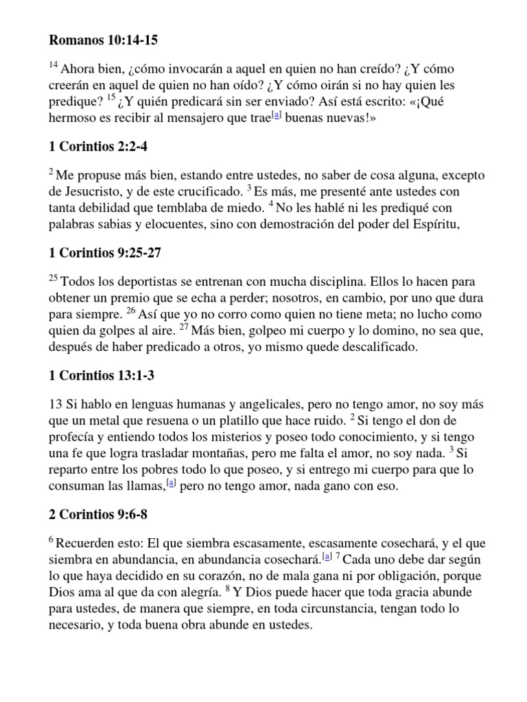 Romanos 10 | PDF