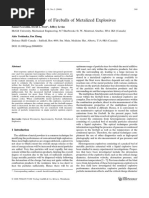 Gurney Method for Fragment Velocity Estimation | PDF | Ammunition | Gases