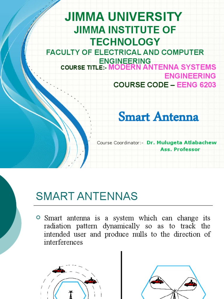 Smart Antenna Technology | PDF | Antenna (Radio) | Mean Squared Error