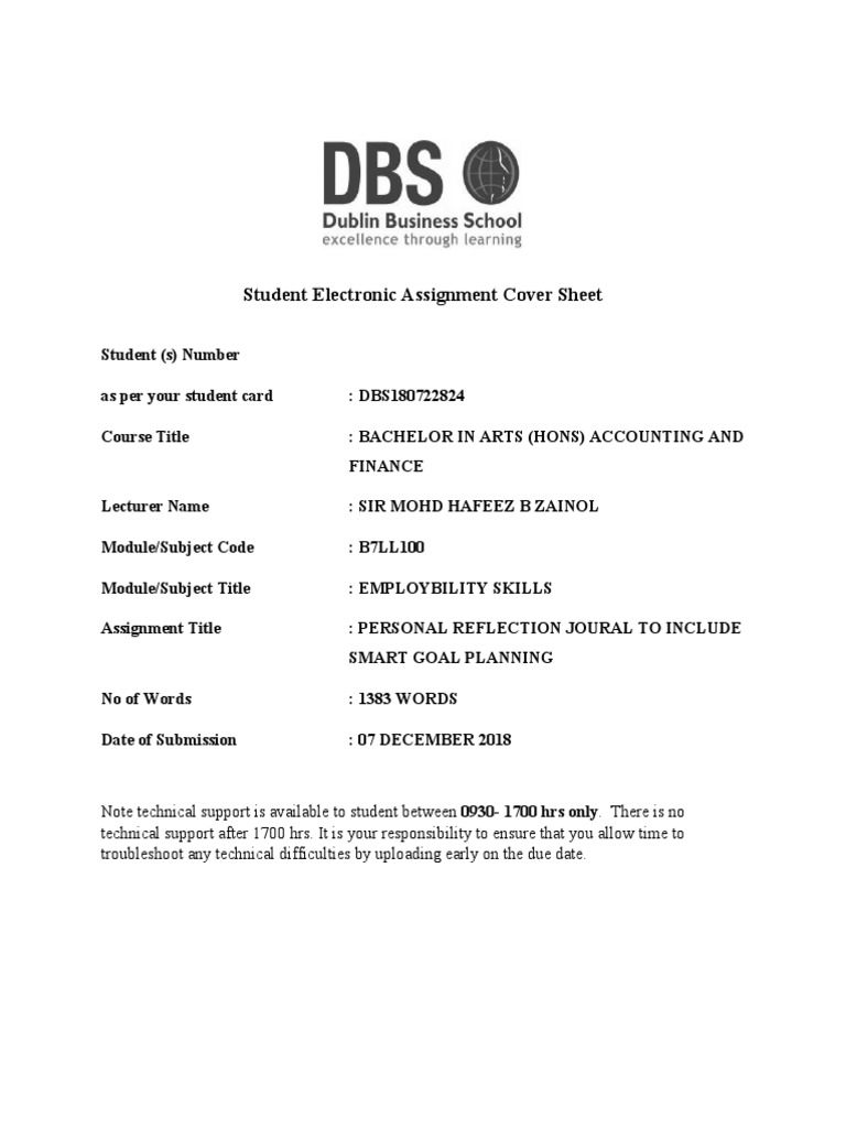 Final Assignment Report 2 | PDF | Audit | Goal