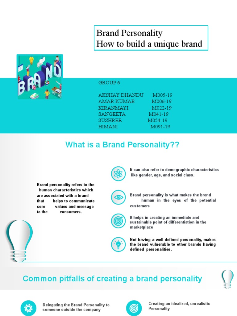 Aaker Model of Brand Personality | PDF | Brand | Marketing