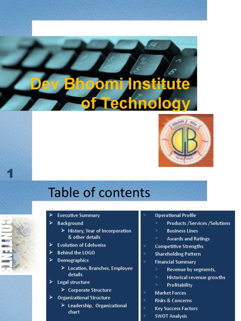 Dev Bhoomi Institute Overview | PDF | Engineering | Science And Technology