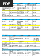 Grade 1 Timetable 2023 - Guyana | PDF | Learning | Cognitive Science