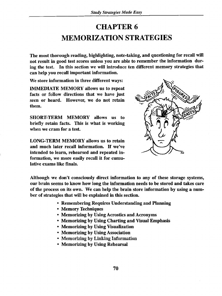Memorization Strategies | PDF
