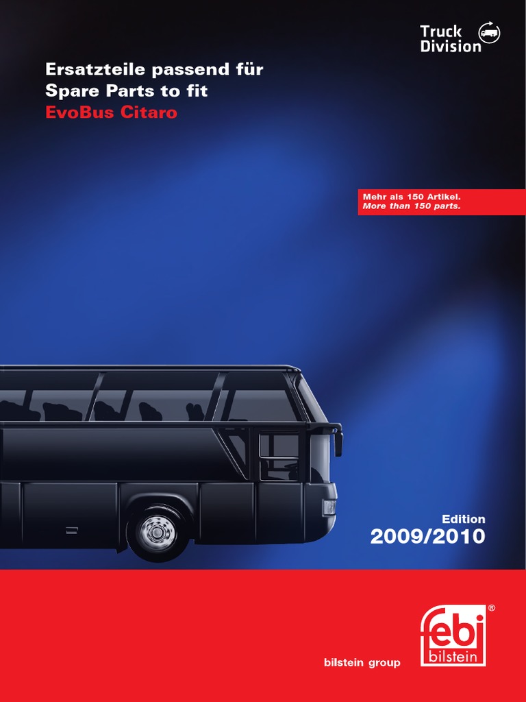 EvoBus Citaro Febi 2009 2010 English - Opa | PDF | Belt (Mechanical ...