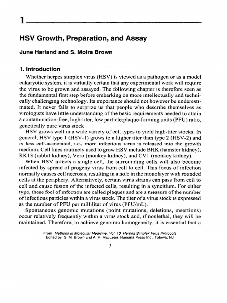 (Methods in Molecular Medicine) S. Moira Brown, Alasdair R. MacLean ...