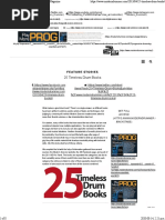 Comprehensive Drum Rudiments Guide | PDF