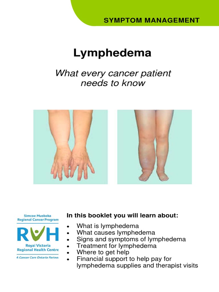 Lymphedema Brochure | PDF | Edema | Clinical Medicine