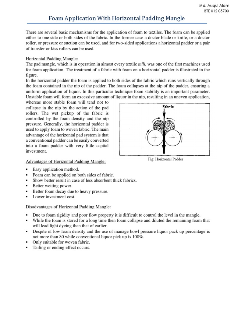 Terms of Foam Specification | Download Free PDF | Foam | Textiles