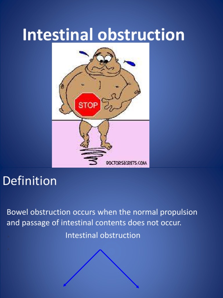Intestinal Obstruction | PDF | Gastrointestinal Tract | Gastroenterology
