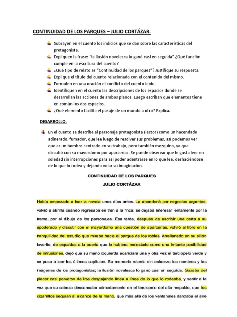 Continuidad de Los Parques David | PDF | Cuentos | Novelas