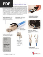 Siemon Z Max 6a Shielded Modular Cords International - Spec Sheet | PDF ...