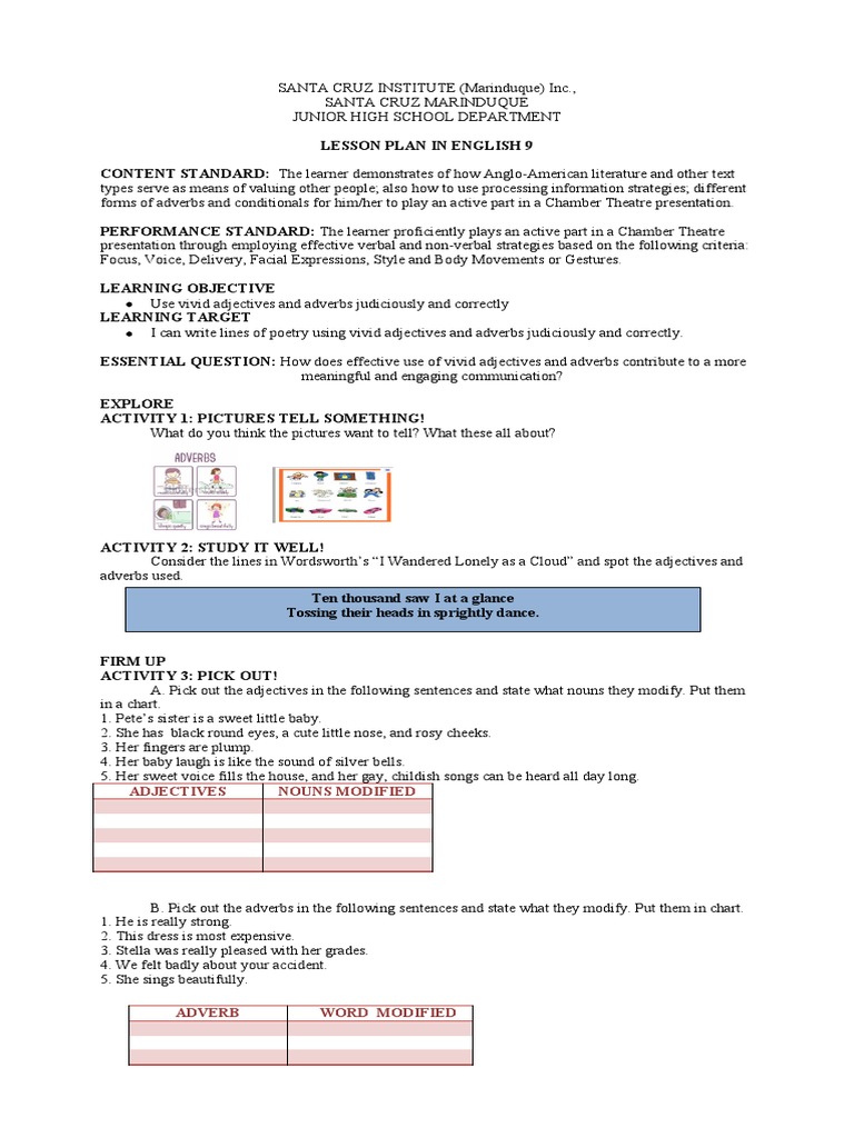 Developing Descriptive Language Skills Through Poetry: A Lesson on ...